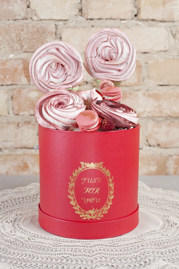 SWEET BOX For You RED – Cukiernia bezowa